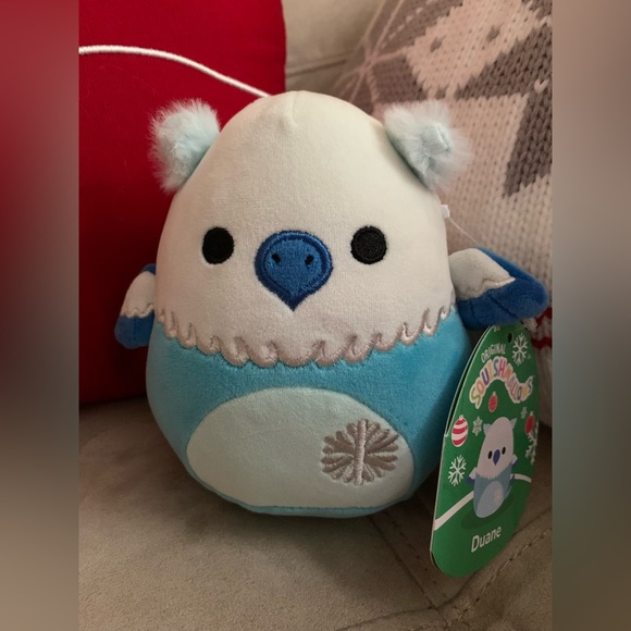Squishmallows | Toys | Squishmallow Duane 5 Rare Holiday Winter Ice ...
